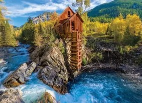EUROGRAPHICS Puzzle Crystal Mill, Colorado / 1000 dílků / 68 x 48 cm