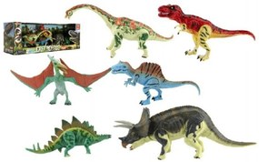 Sada Dinosaurus hýbající se 6ks plast v krabici 48x17x13cm