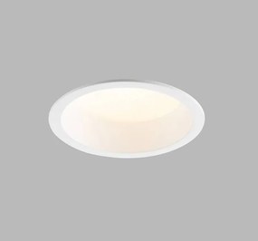 Stmívatelné zápustné LED svítidlo ZETA - bílá, 3000 K, 10 W, 1000 lm, 103 mm, 90 mm, 56,5 mm, DALI