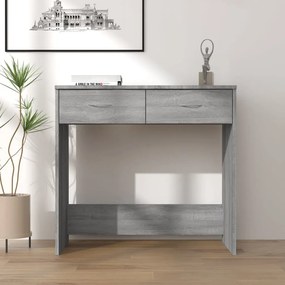 vidaXL Psací stůl 80 x 40 x 75 cm dřevotříska [801356] Barva: šedá sonoma