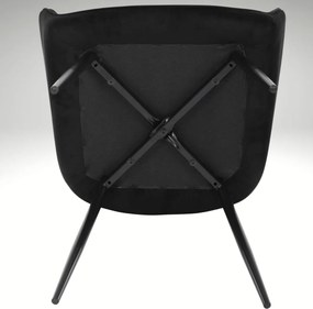 Vikio Jídelní set pro 8 osob 180x90 cm soft dub noha X černá židle s područkami VJS228-8C