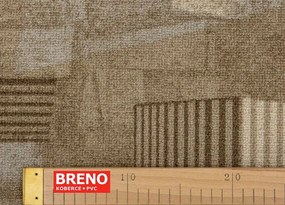 Breno Metrážový koberec EDITOR 40, šíře 400 cm, Vícebarevné