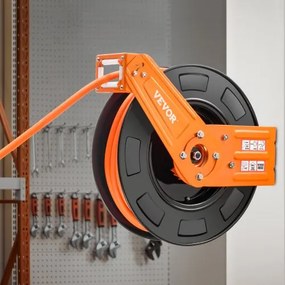 Zatahovací naviják vzduchové hadice 1 cm × 19,8 m Hybridní hadice Max 20,7 bar