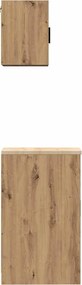 Garážové skříně 2 ks dub artisan kompozitní dřevo 3328295