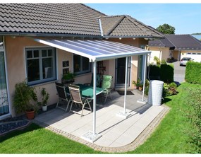 Sierra 4200 šedá 3 x 4,25 - hliníková (montovaná) pergola