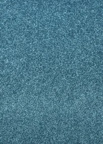 Koberce Breno Metrážový koberec LAZIO HEATHER 85, šíře role 300 cm, Modrá