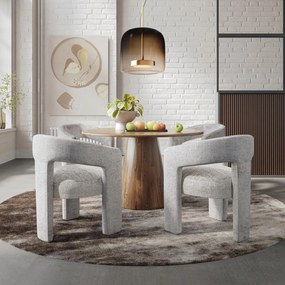 Designové čalouněné jídelní křeslo Leith - výběr z 18 provedení