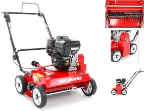 Weibang WB 486 CR-B – Vertikutátor benzínový profi, záběr 47 cm, B&amp;S 750 Series, flexi nože, bez koše – Servis ČR