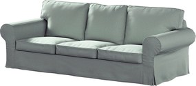 Potah na pohovku IKEA Ektorp 3-místná rozkládací, NOVÝ MODEL 2013 barva zelená látka pletený vzor