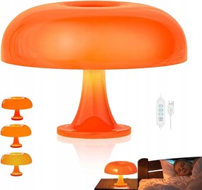 Led Stolní Lampa V Severském Stylu Oranžová Do Kanceláře I Hotelu