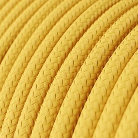 creative cables Svítidlo s textilním kabelem a barevnými silikonovými komponenty Barva: Žlutá