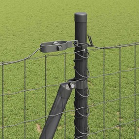 Evropský plot s betonovou základnou 10 x 1,4 m Šedá Síťovina 3350904