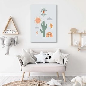 Obraz na plátně Kaktusová rostlina - 40x60 cm