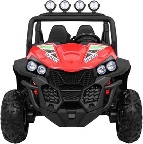 Ramiz Terénní bugina Grand Buggy Lift pro děti červená + pohon 4x4 + dálkové ovládání + MP3 + LED