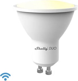 Chytrá LED žárovka GU10 PAR16 Shelly DUO teplá/studená bílá (2700-6500K) 5W (50W) WiFi stmívatelná, reflektor 120°