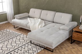 Hanah Home Čtyřmístná pohovka MUSTANG béžová pravá 560ARE1212