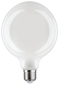 Skleněná LED žárovka E27 6W G125 Fil 2 700K opál stmívatelná