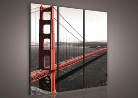 Obraz na plátně Golden Gate Bridge 90 x 80 cm