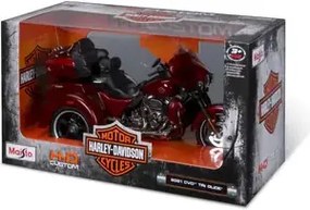 Maisto - H-D Trikes - 2021 CVO Tri Glide, metal červená, 1:12