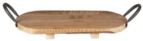 Dřevěný podnos 31*18*2 cm Clayre &amp; Eef 6H2047