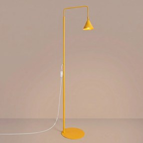 Sollux Lighting Stojací lampa NOX žlutá