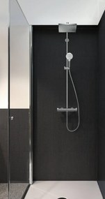 Hansgrohe Crometta E - Showerpipe 240 1jet s termostatem, chrom, HAN-27271000