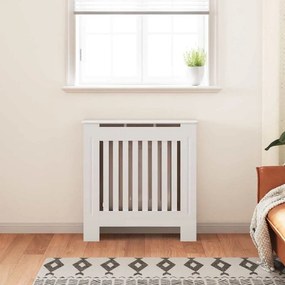 Kryt radiátoru 2 ks Bílá 78 x 19 x 81,5 cm Kompozitní dřevo 3403241