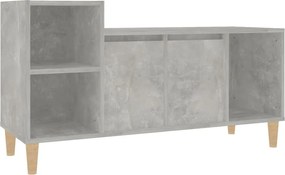 vidaXL TV skříňka 100x35x55 cm kompozitní dřevo [821176] Barva: Betonová šedá
