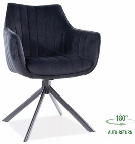 Otočné jídelní křeslo Azalia Velvet - výběr z 4 provedení