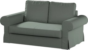 Potah na pohovku IKEA Backabro 2-místná, rozkládací barva zelená látka pletený vzor