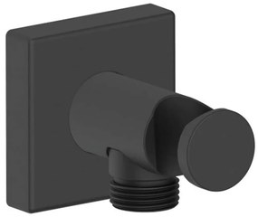 Duravit - Sprchové kolínko s držákem, matná černá UV0630010046