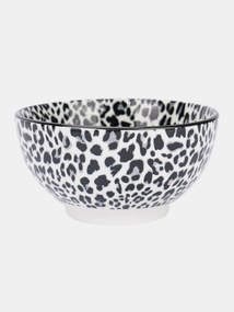 Sinsay - Keramické misky s leopardím vzorem 2 pack - černá