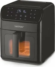 Zelmer ZAF6500 černá / Horkovzdušná fritéza / 1500W / 6.5l / 13 progra