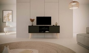 TV stolek TORONTO 120 cm černý