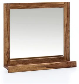 Dřevěné zrcadlo z palisandru Kao