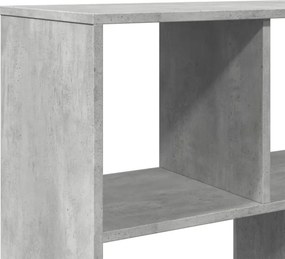 Knihovna betonově šedá 100 x 33 x 156,5 cm kompozitní dřevo 3309369
