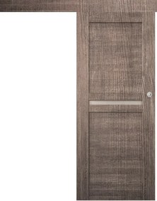posuvné interiérové dveře na stěnu vasco doors MADERA model 2 Průchozí rozměr: 70 x 197 cm, Orientace dveří: Levé dveře, Dekor: Dub přírodní