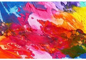 DIMEX | Samolepicí vliesová fototapeta na zeď Abstraktní malba MA-5-0268 | 375 x 250 cm | vícebarevná