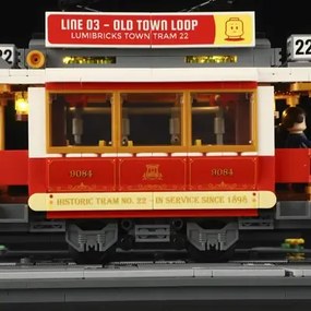 Lumibricks Historic Tram and Train Station / 1274 dílků / od 16 let