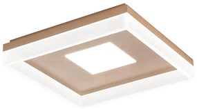 Redo 01-1998 - LED Stm stropní svítidlo MAYA LED/42W/230V 42,5x42,5 cm zlatá