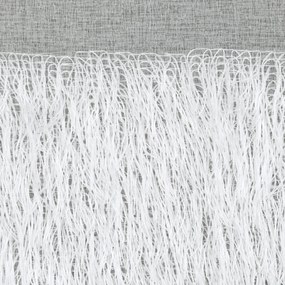 ZÁCLONA NA KROUŽCÍCH MARGARET6 140X250 CM KRÉMOVÁ