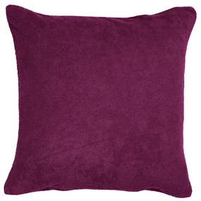 Švestka 027 silný 200g/m2 KARO froté povlak na polštář 40x40