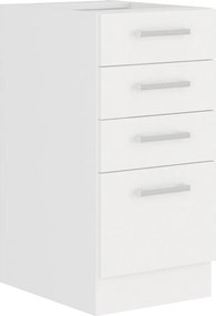 Levná kuchyňská linka EKO WHITE | 180 cm | bílá mat