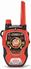 Dickie Vysílačky Walkie Talkie Fun 16 cm 2 ks v setu / 2,4 GHz / dosah