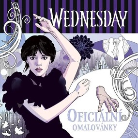 Wednesday oficiální omalovánky