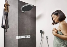 Hansgrohe Rainfinity, hlavová sprcha 360 3jet s připojením na zeď, chromová, HAN-26234000