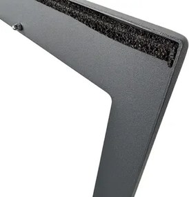 Lune Switch antracitová / Odpadkový koš / Tříděný odpad / 3x65 l / Lak