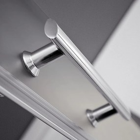 Roltechnik Outlet Čtvrtkruhový sprchový kout MODANZA - bez vaničky Varianta: rozměry: 80x80 cm - (MODANZA/800 - 4520011), Barva profilů a typ výplně: profily: brillant, výplň: Rauch