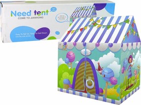 LEAN Toys Veselý cirkusový stan pro děti do zahrady