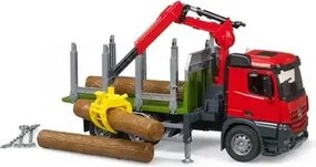 Bruder 03669 MB Arocs nákladní auto na převážení kmenů / od 3 let